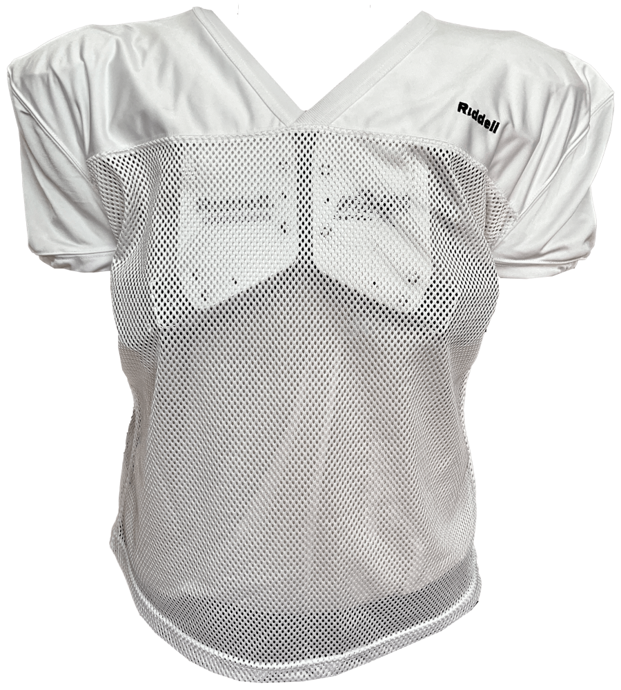 Football practice jersey Riddell - White :: Bayer Team Sports