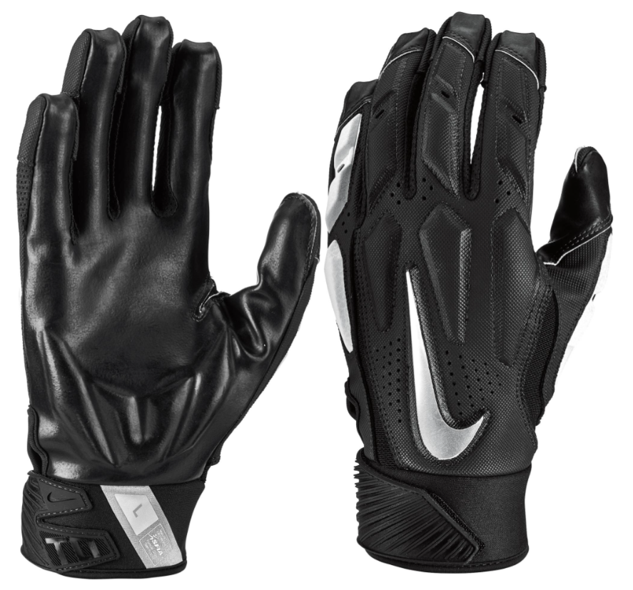Nike D Tack 6.0 Lineman Gloves - Black :: Bayer Team Sports
